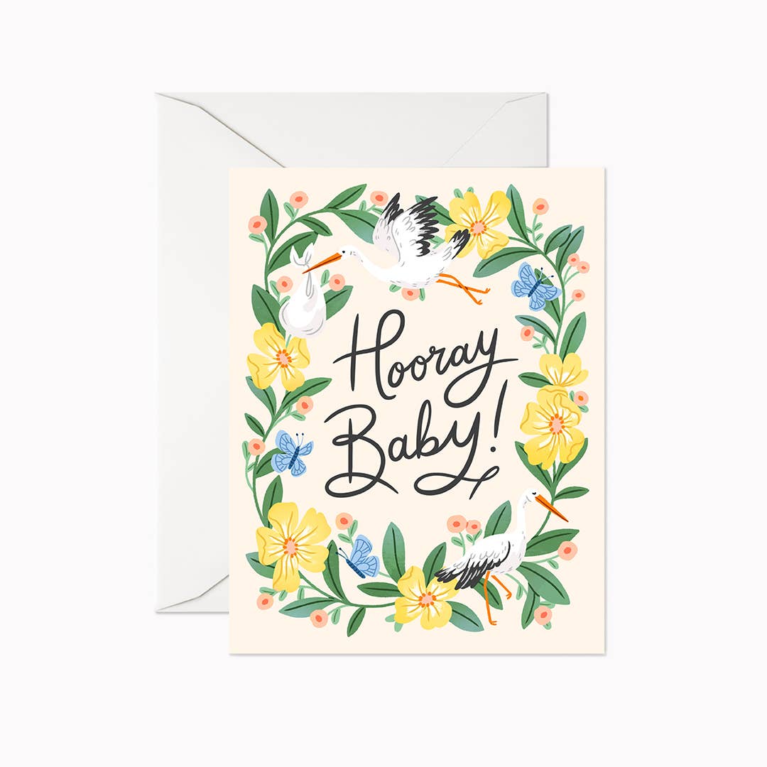 Hooray Baby Card – Country Treasures
