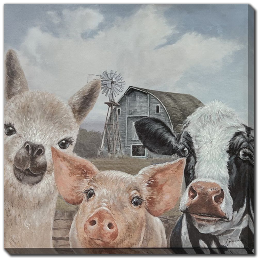 Farm Buddies 30x30 | Country Treasures